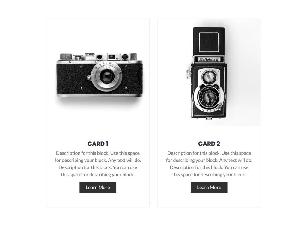 Card Block - Stackable