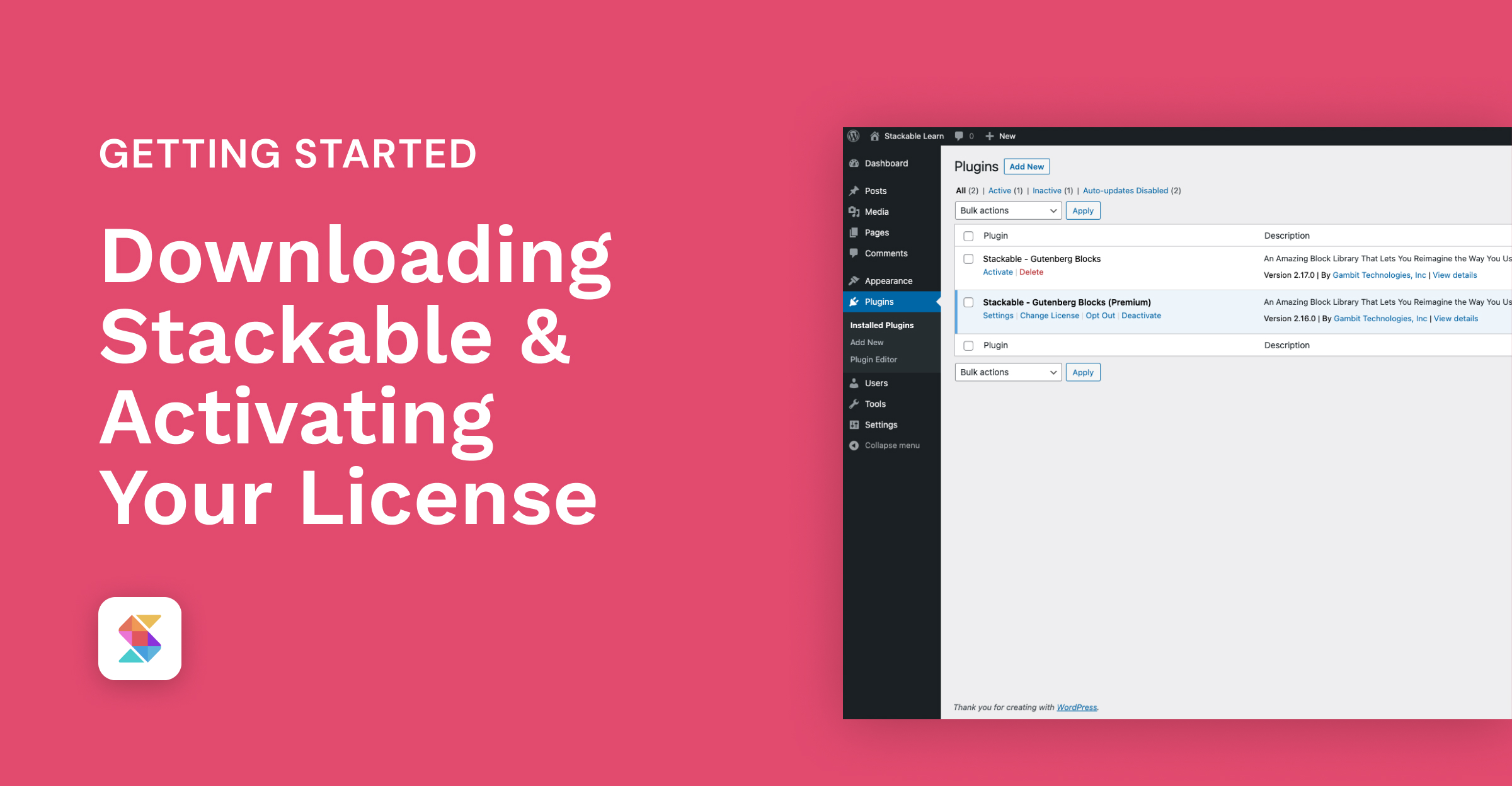 Learn - Downloading Premium Video - Stackable
