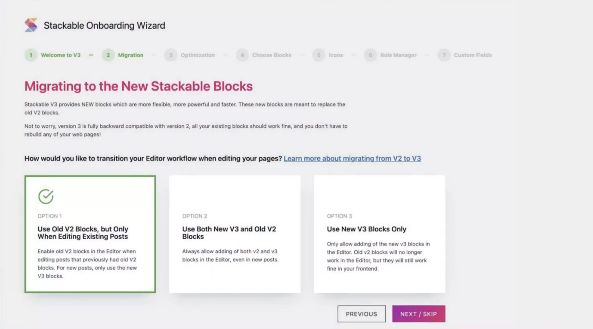 Learn - How to Migrate from V2 to V3 - Stackable