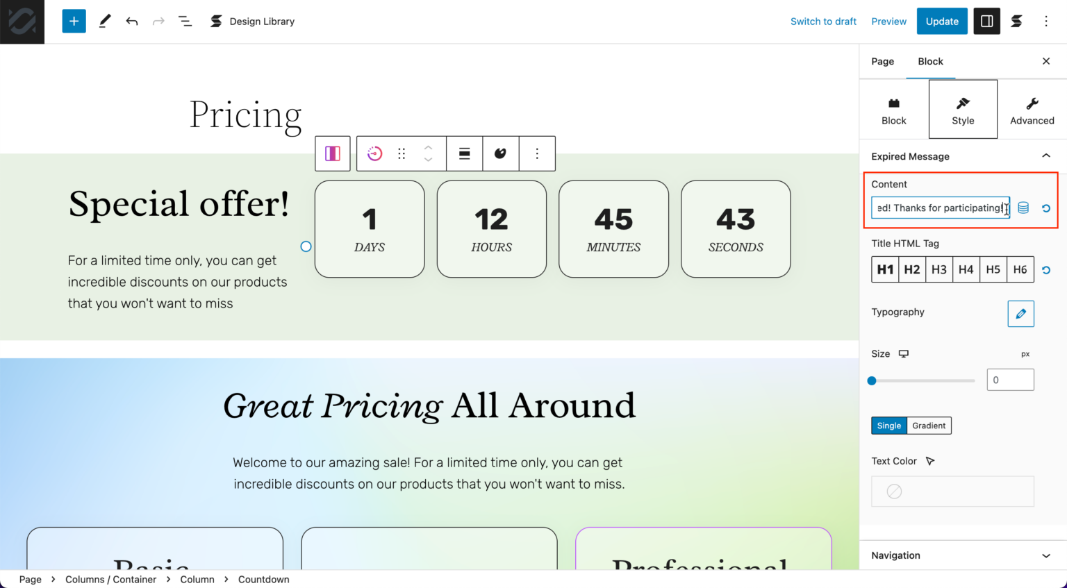 How to Use Countdown Timers for Marketing Campaigns - Stackable