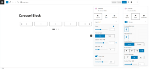 Carousel Block - Stackable